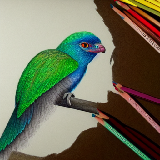 Quetzal Drawing