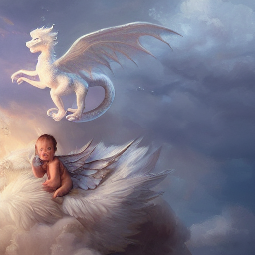 Baby Angels Flying Png