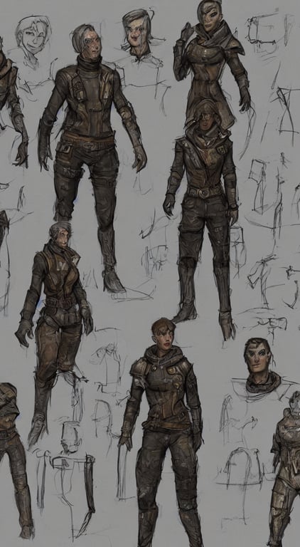 Fallout Character Art