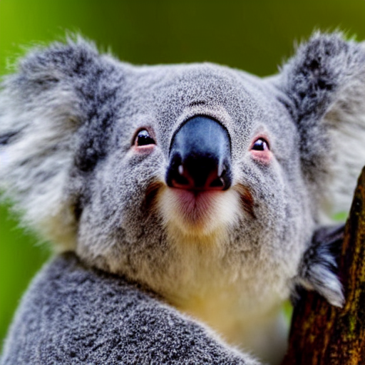 Smiling Koala