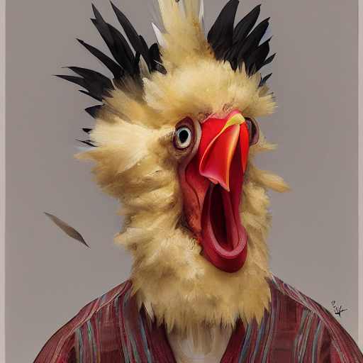 Scary Chicken Mask