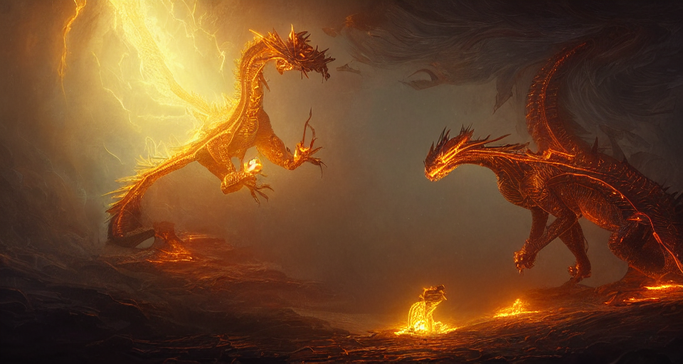 Hell Dragon Wallpaper