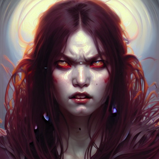 Realistic Angry Face Drawing