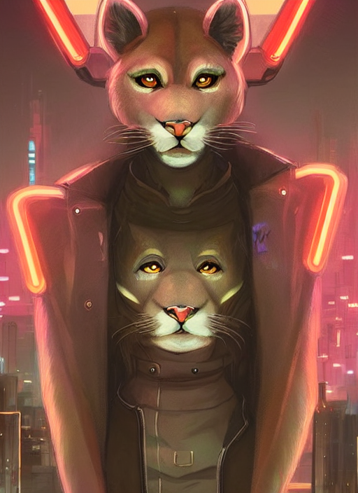 Female Anthro Lion