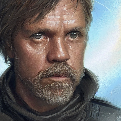 Old Luke Skywalker Beard