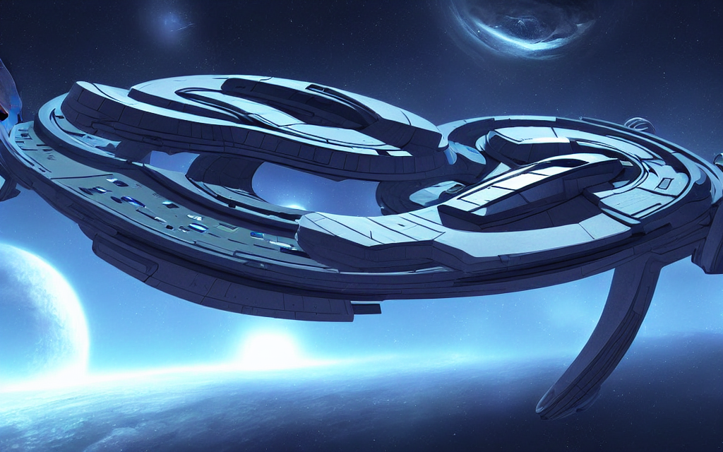 Future Spaceships Concept Art