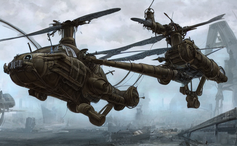 Helicopter Concept Art