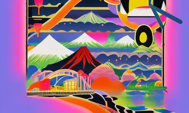 Graphic Modern Art Japan