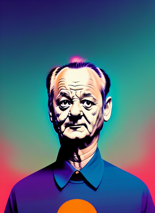 Bill Murray Vector Decal