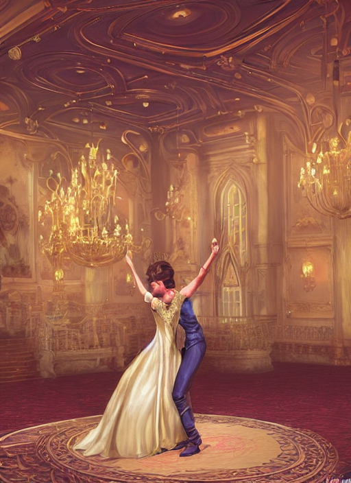 Fantasy Princess And Prince