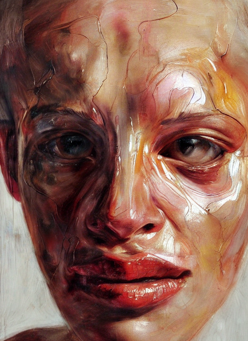 Jenny Saville Self Portrait