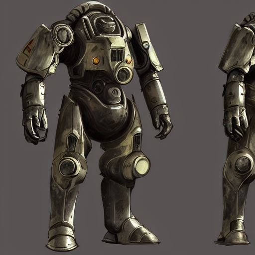 Power Armor Concept Art