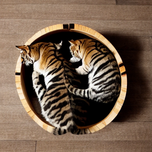 Pet Tiger In House
