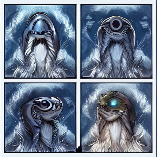 Animal Transformation Art