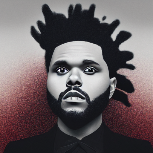 The Weeknd Pretty Album Cover