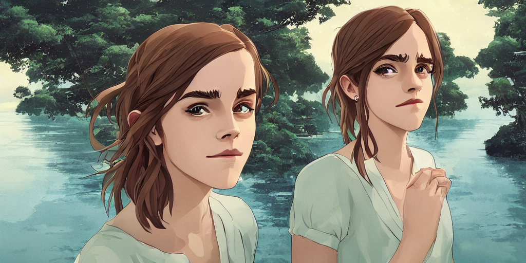 Emma Watson Face Front