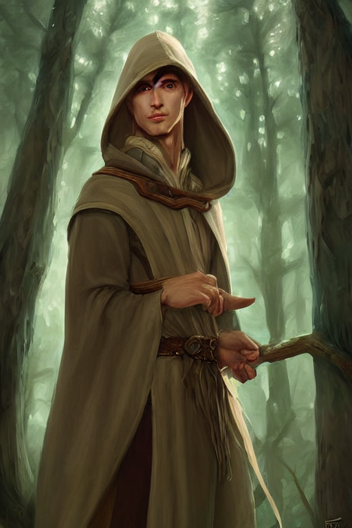 Eladrin Wizard Portrait