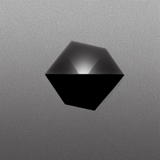 prompthunt: It looked like a dark gray or black cube inside a clear ...