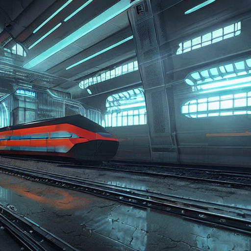 Futuristic Concept Train