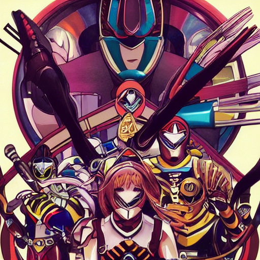 Steampunk Power Rangers