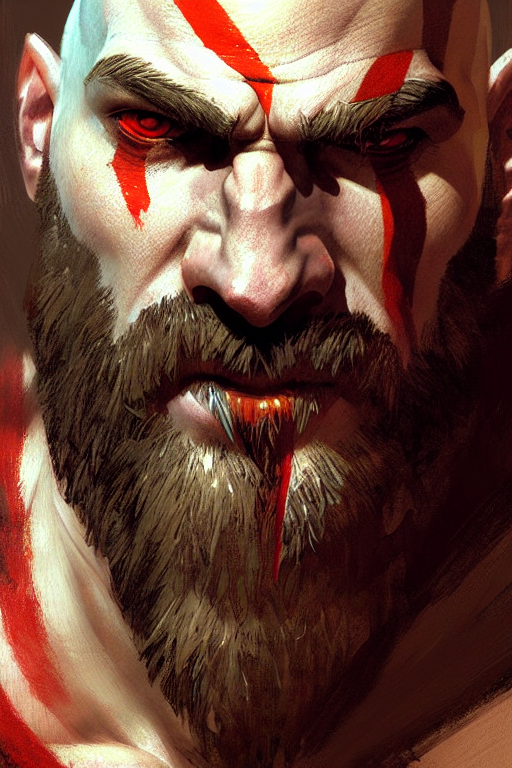 Kratos Face