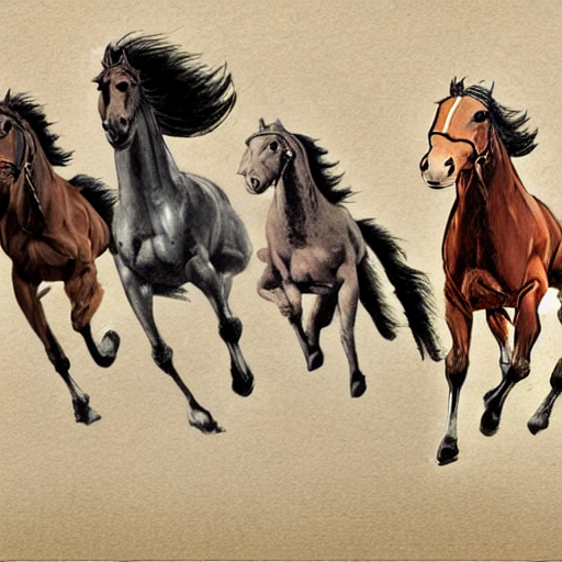 Horse Animation Frames