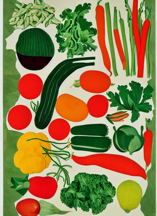 Vegetables By Matisse