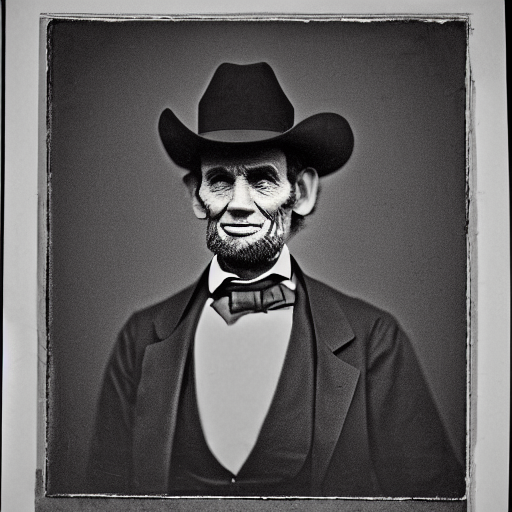 Abraham Lincoln With Hat