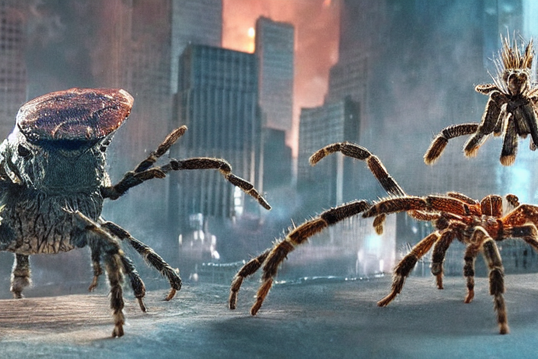 Spider Monster Godzilla