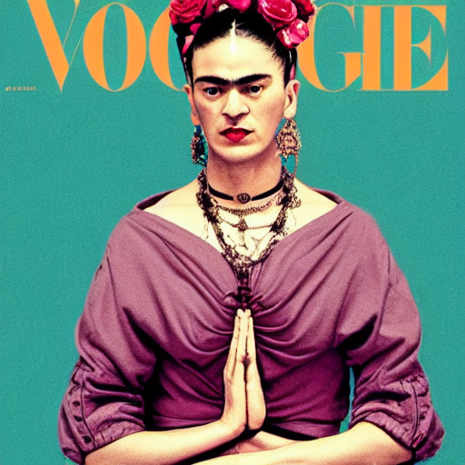 Frida Kahlo Vogue Magazine Cover