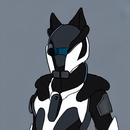 prompthunt: detailed digital art of a protogen posing elegantly ...