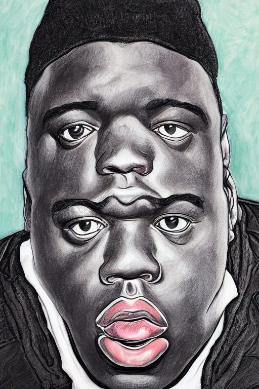 Biggie Smalls Caricature