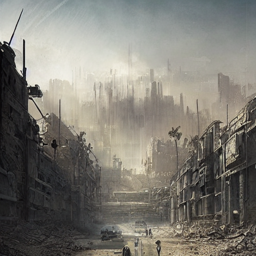 Post Apocalyptic Desert City