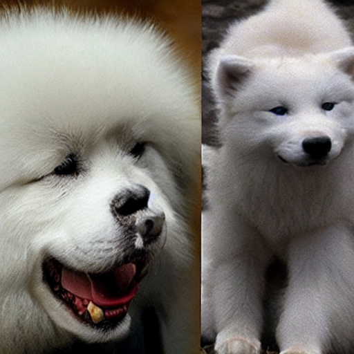 Giant Samoyed Dog