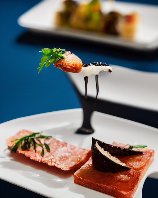 Fancy Food Presentation