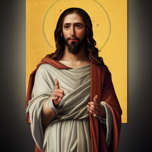 Middle Finger Jesus