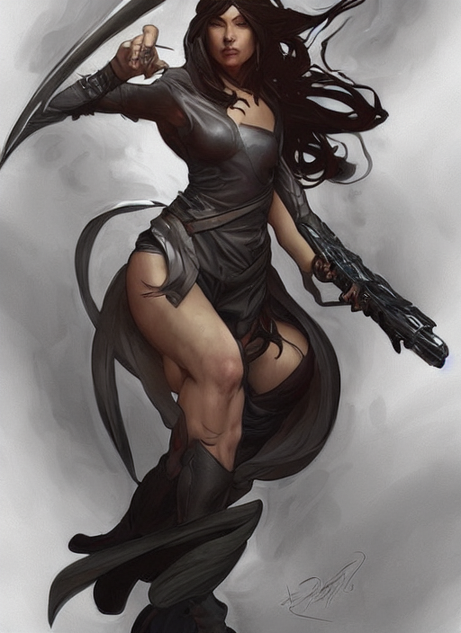 Female Assassin Art