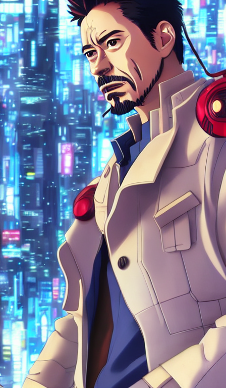 Anime Tony Stark