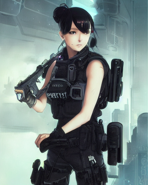 Anime Swat Girls