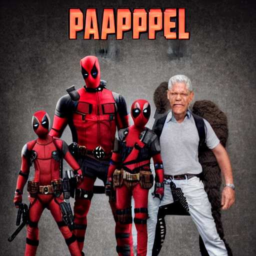 Deadpool Family Wallpaper