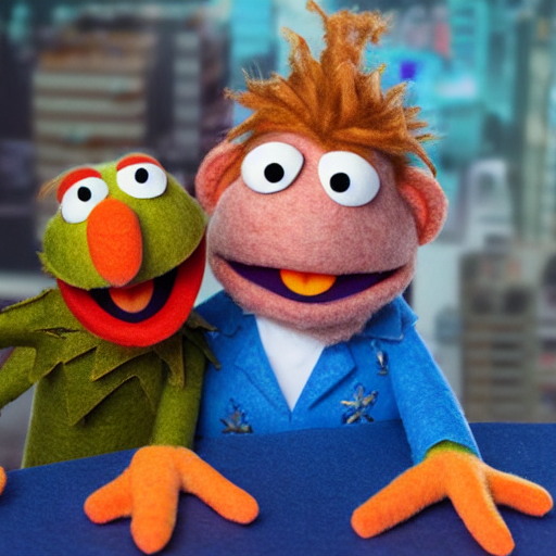 Muppet With Blonde Hair And Big Lips | Lipstutorial.org