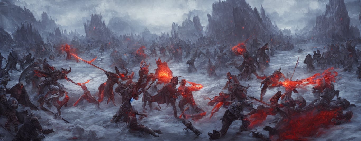 Fantasy War Background