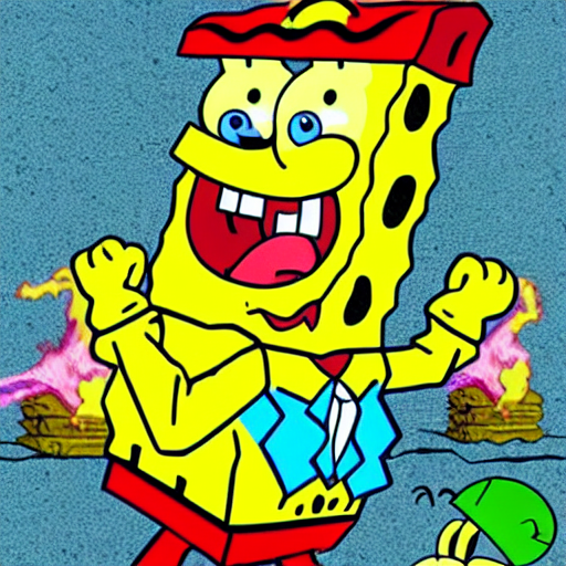 Evil Spongebob Wallpaper