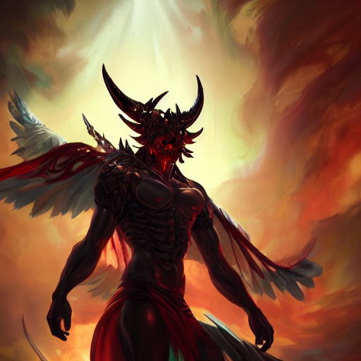 Anime Demon With Wings
