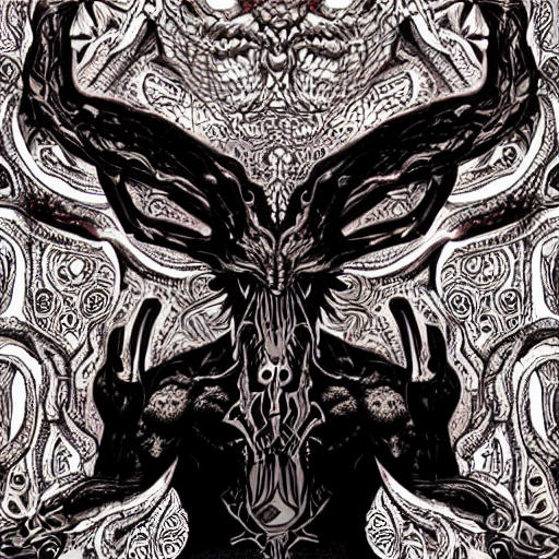 prompthunt: 4K headshot of godlike Shub-Niggurath with defined arms and ...