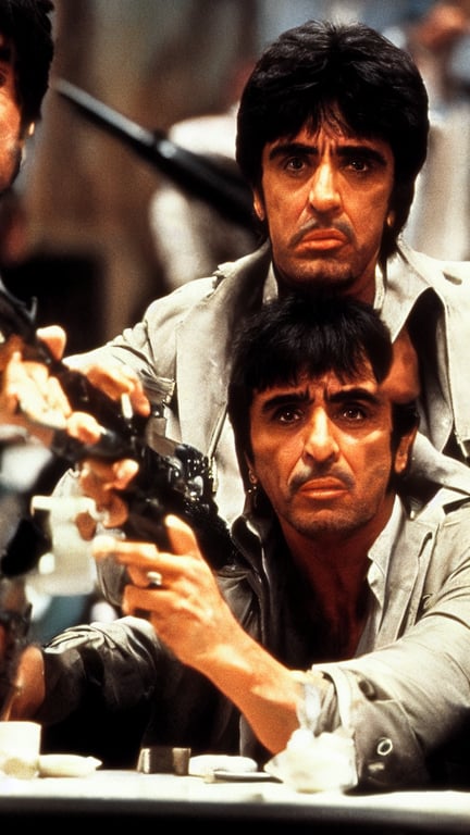 Al Pacino Scarface Coke