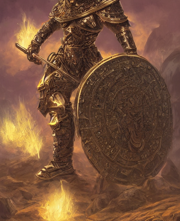 Holy Warrior Wallpaper
