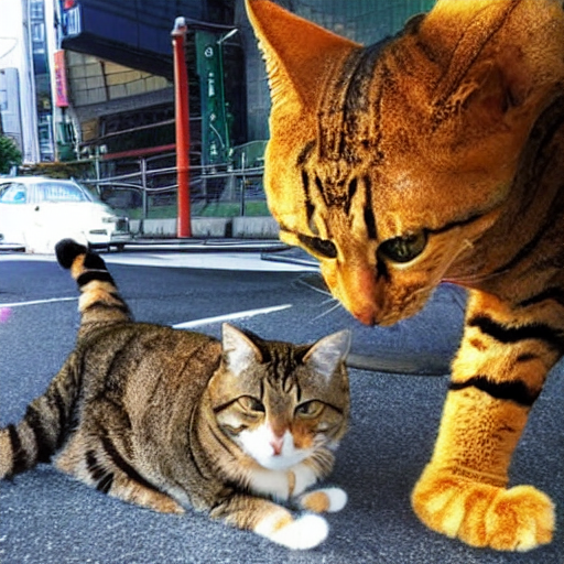 Giant Cat Monster