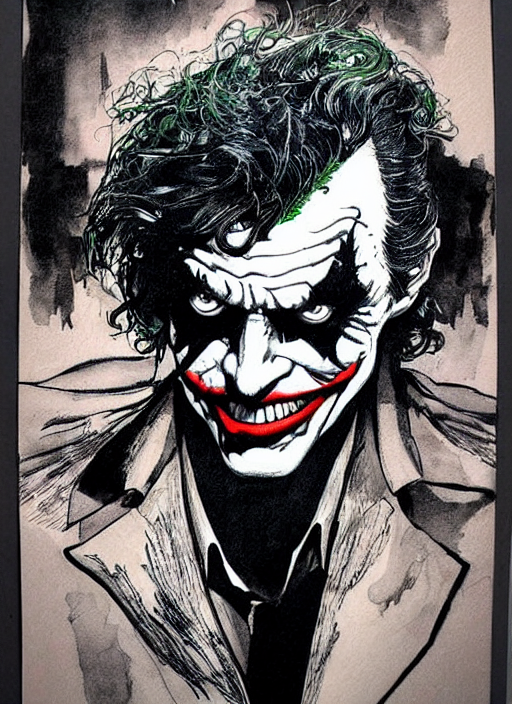Jim Lee Sketch Joker