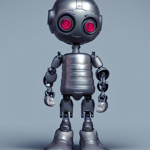 prompthunt: robot boy with jacket design by fabricio campos and lidia ...